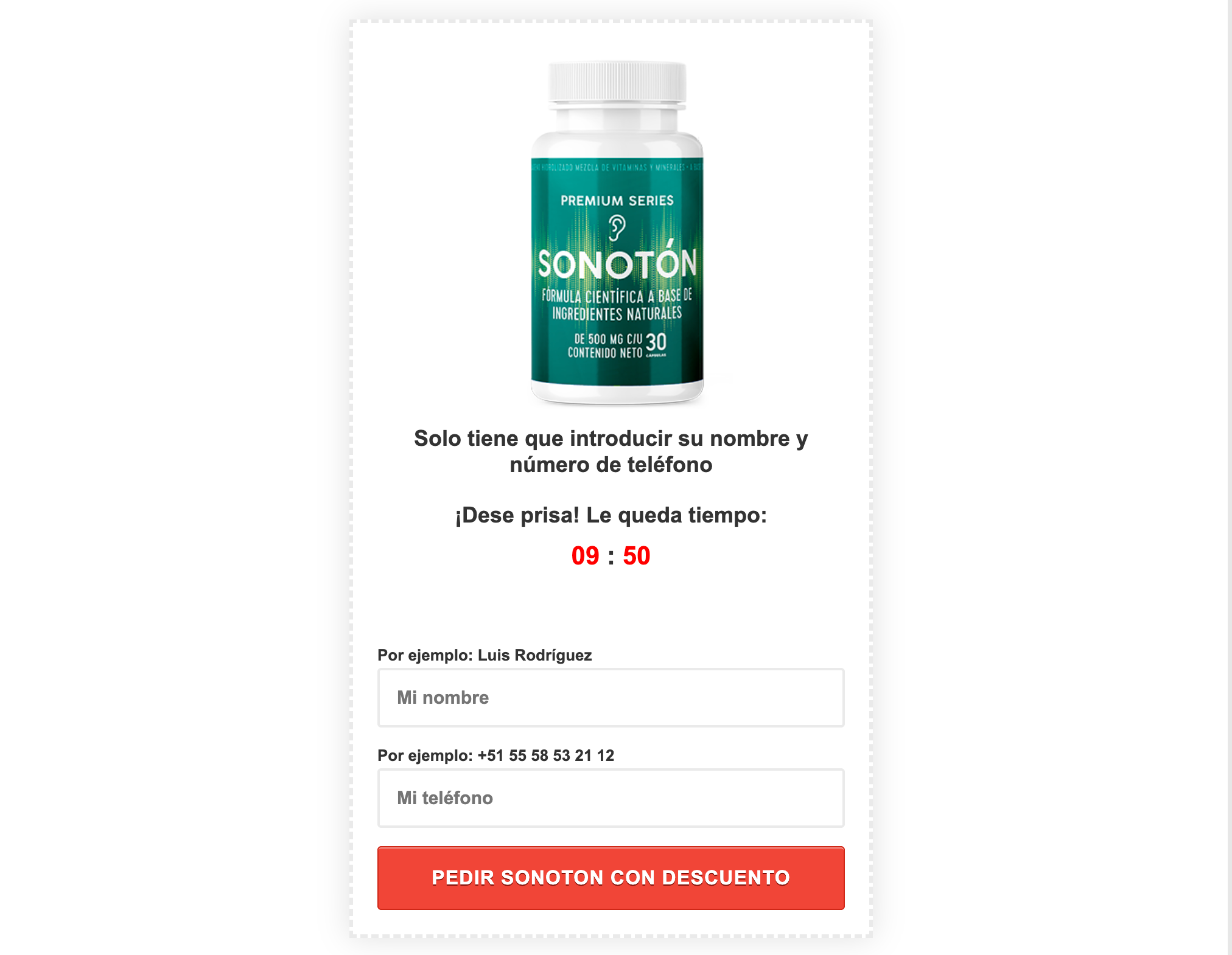 Sonoton es una cápsula auditiva para mejorar la audición