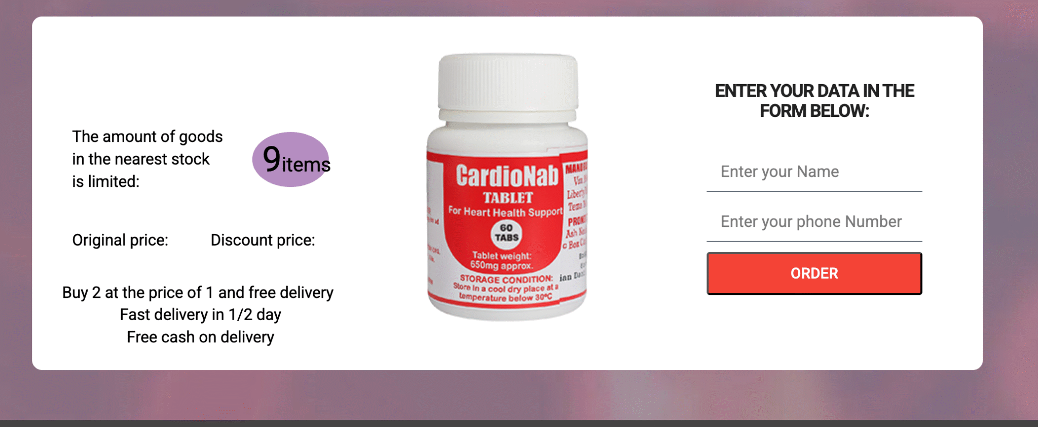 CardioNab:Tablet- Pill- reviews- Price- Benefits- Side Effects- Where ...